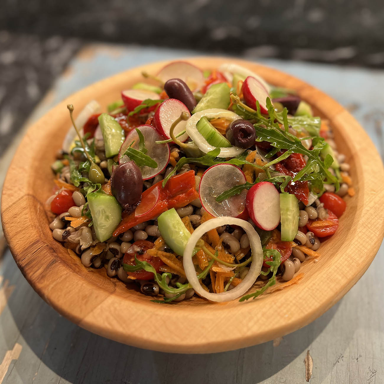 Φασόλια Μαυρομάτικα Σαλάτα | Σεφ Ευαγγέλου