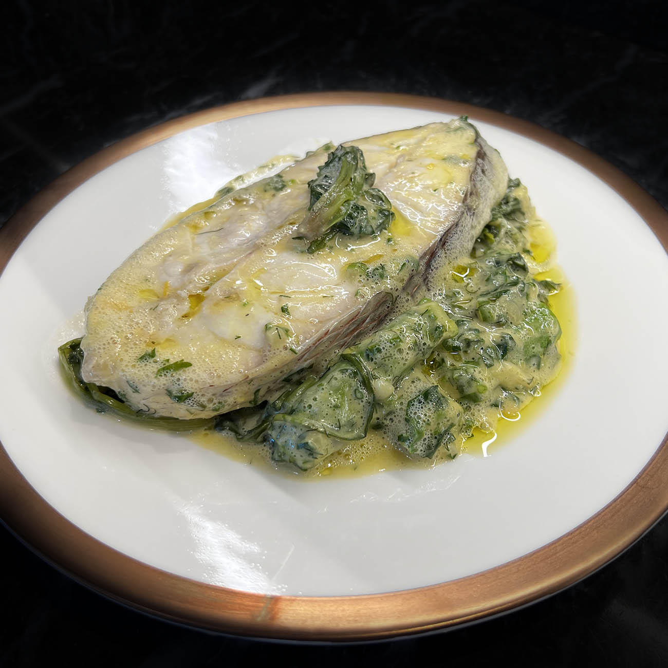 Φαγκρί με Χόρτα Φρικασέ | Σεφ Ευαγγέλου