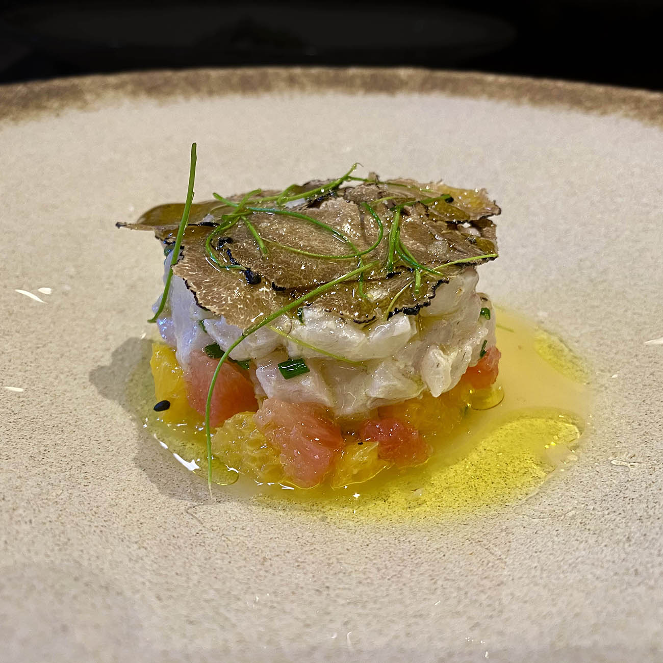 Ταρτάρ Φαγκρί με Φρέσκια Τρούφα & Εσπεριδοειδή | Σεφ Ευαγγέλου